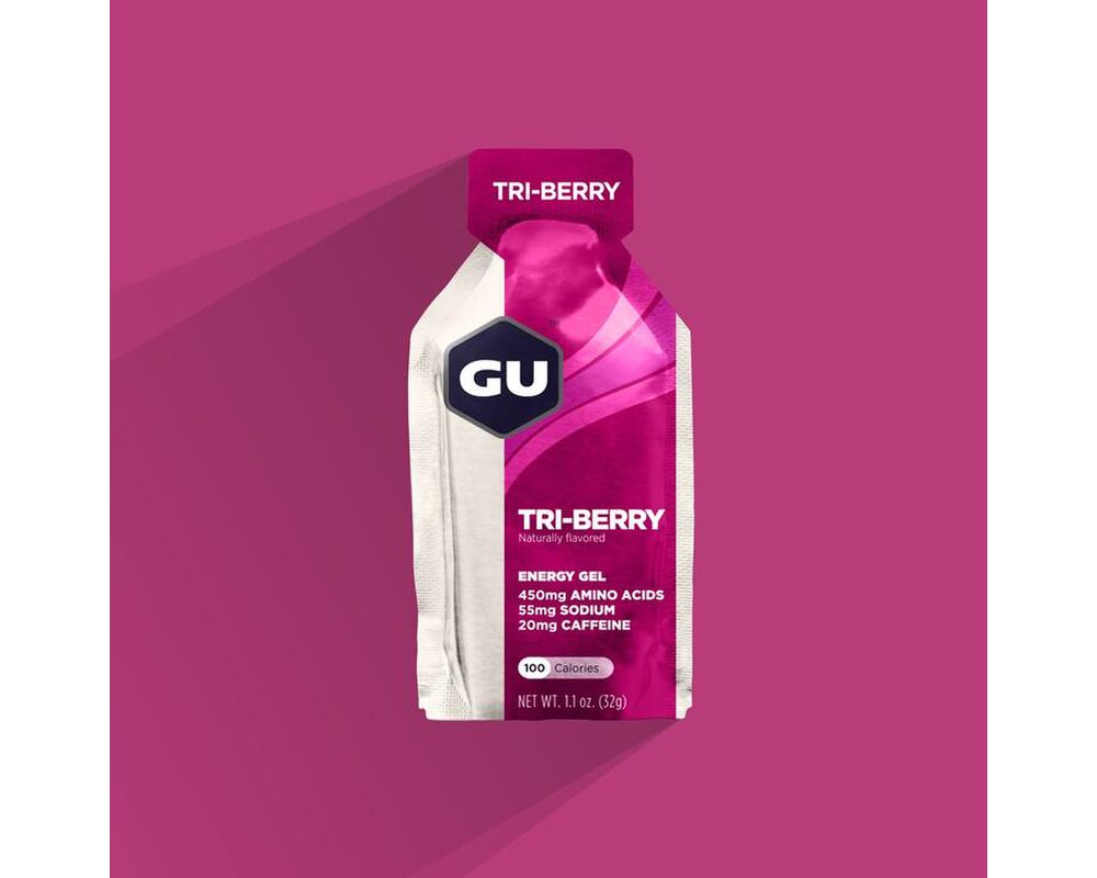 GU Energy Gel Tri-Berry 32g | BEZECKEPOTREBY.sk